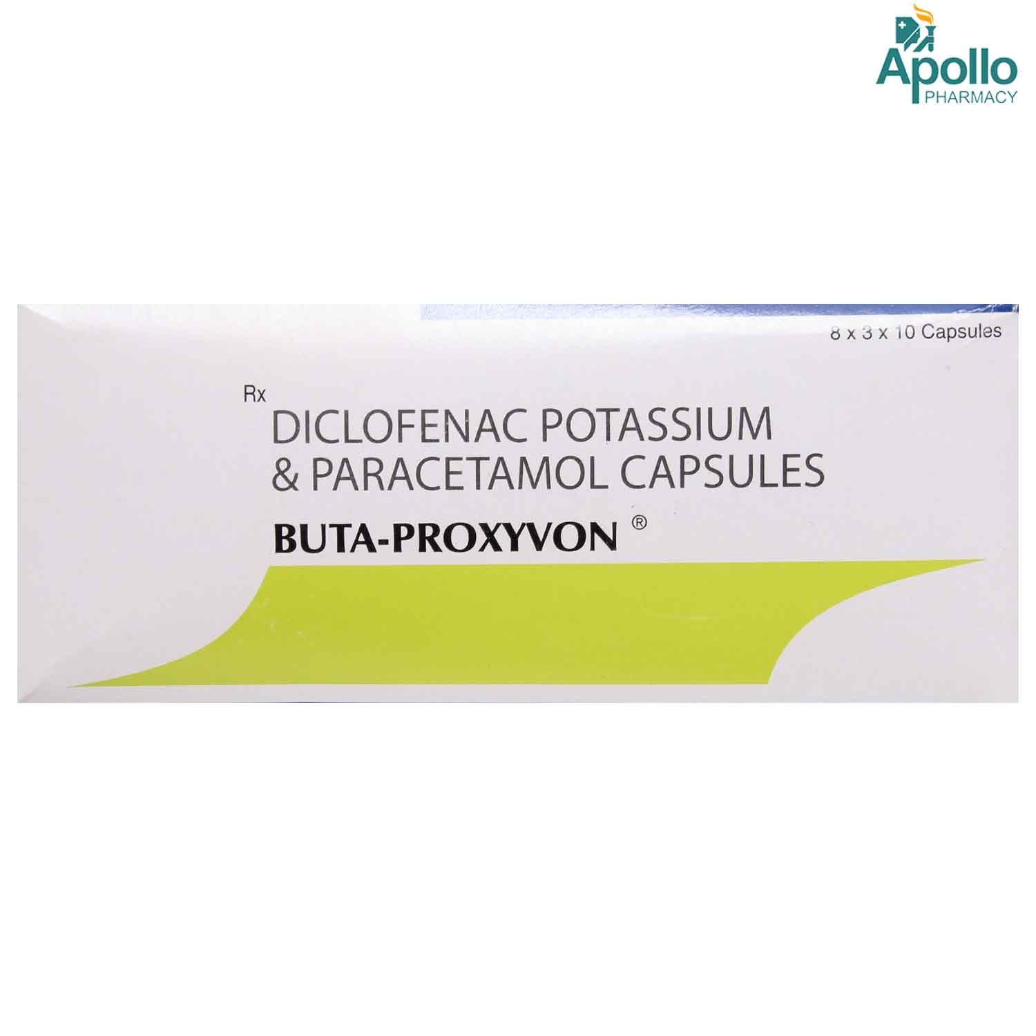 Buta Proxyvon Capsule | Uses, Side Effects, Price | Apollo Pharmacy