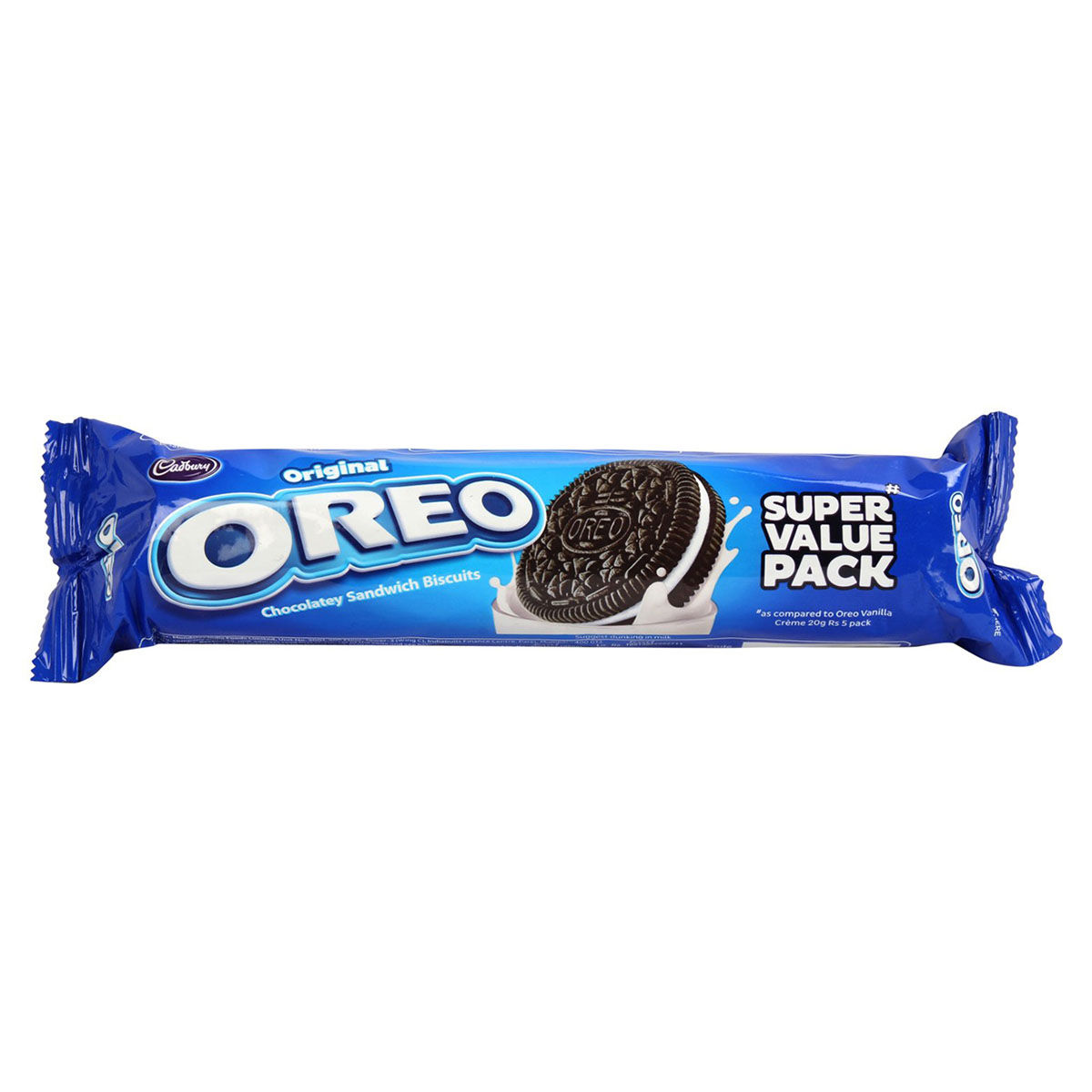 Buy Cadbury Oreo Biscuits Vanilla Chocolate, 150 gm Pack | 19 Minutes ...