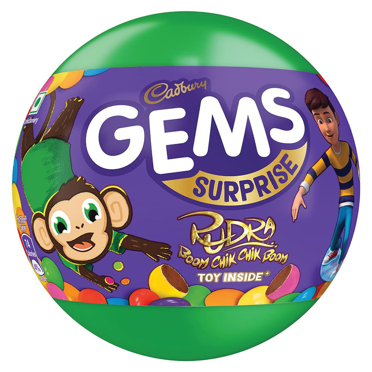 Buy Cadbury Gems Surprise Chocolate, 15.8 gm | 19 Minutes Delivery ...