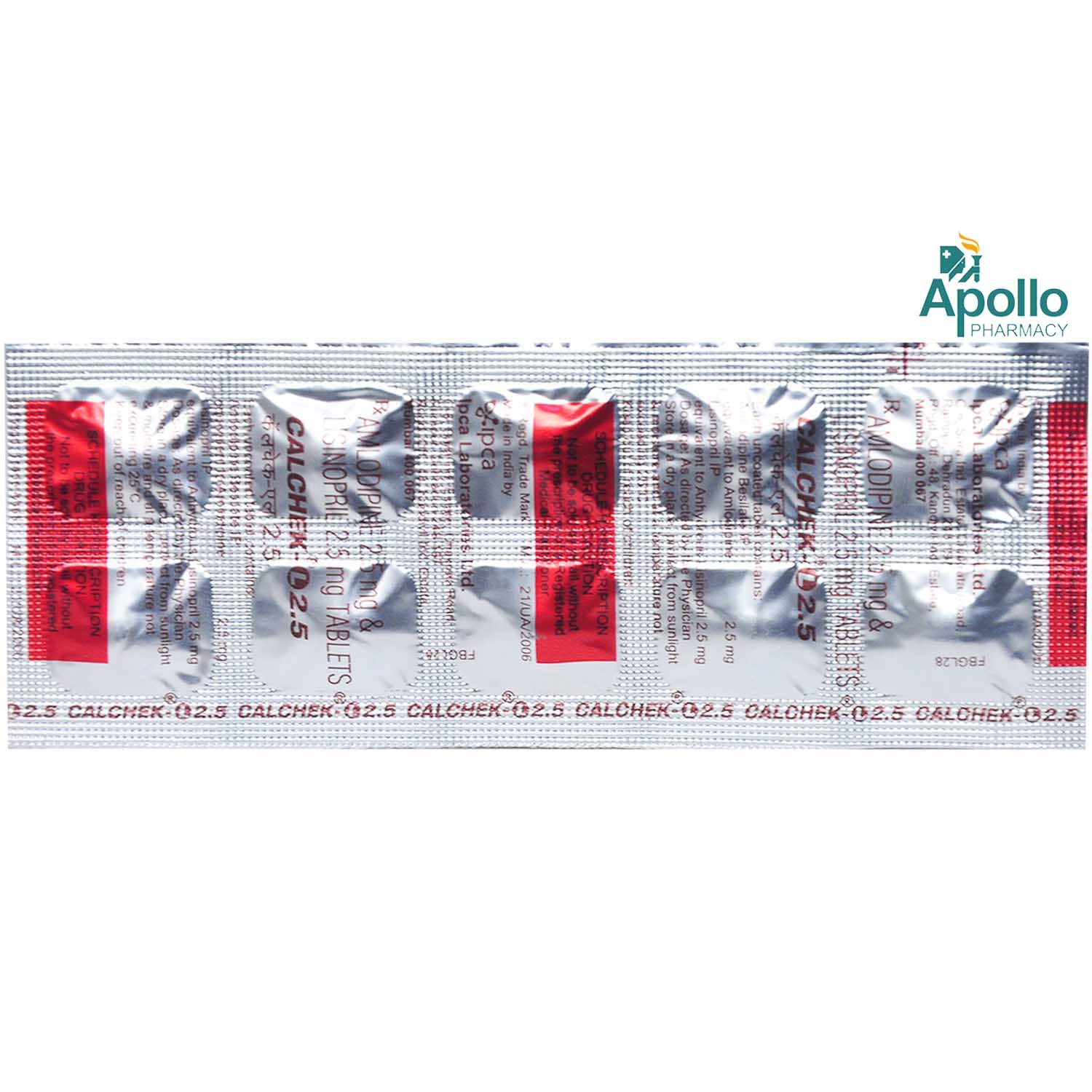 Calchek-L 2.5 mg Tablet 10's Price, Uses, Side Effects, Composition ...