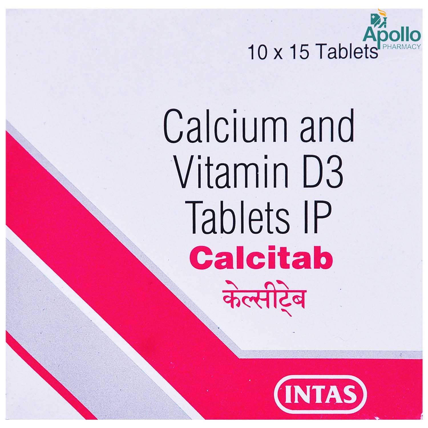 Calcitab Tablet 15's Price, Uses, Side Effects, Composition - Apollo ...