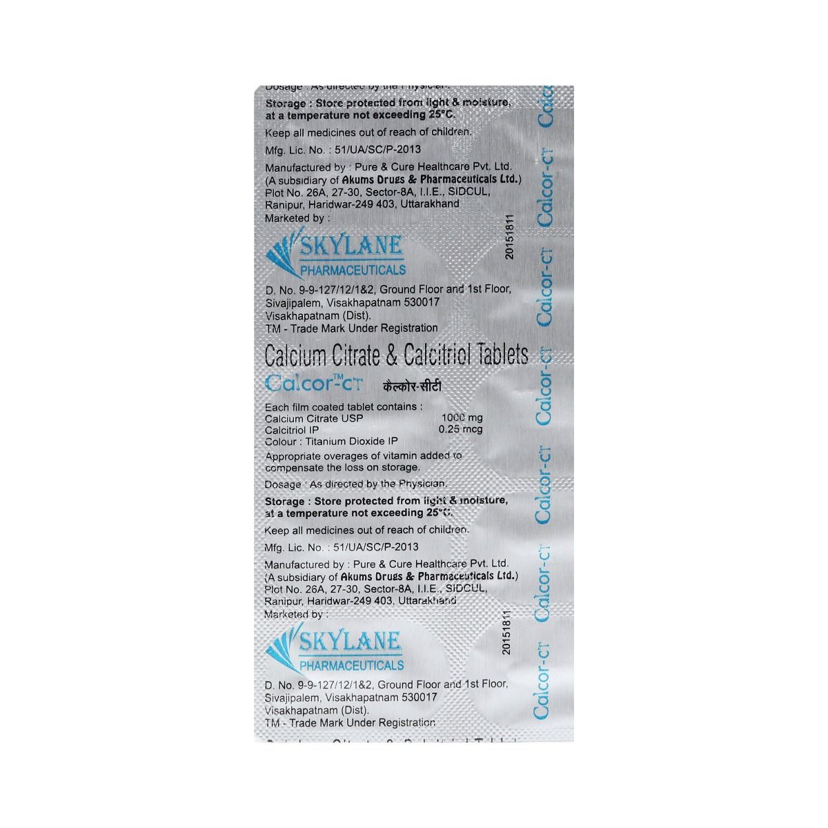 Calcor Ct Tablet 10's Price, Uses, Side Effects, Composition - Apollo ...