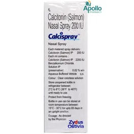 Calcispray Nasal Spray | Uses, Side Effects, Price | Apollo Pharmacy