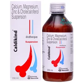Caldikind Suspension | Uses, Side Effects, Price | Apollo Pharmacy