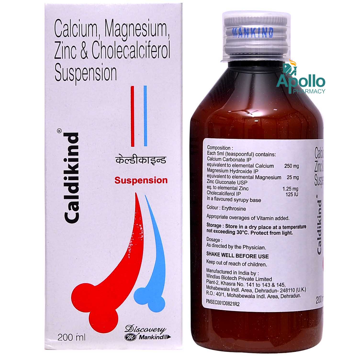 Caldikind Suspension 200 ml Price, Uses, Side Effects, Composition ...