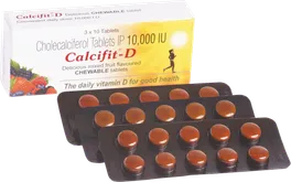Calcifit D Tablet 10's Price, Uses, Side Effects, Composition - Apollo ...