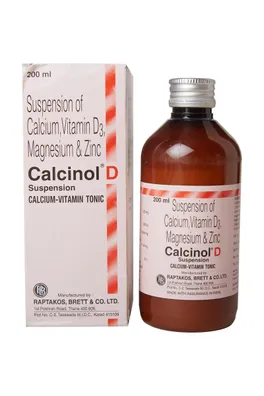 Calcinol D Suspension | Uses, Side Effects, Price | Apollo Pharmacy