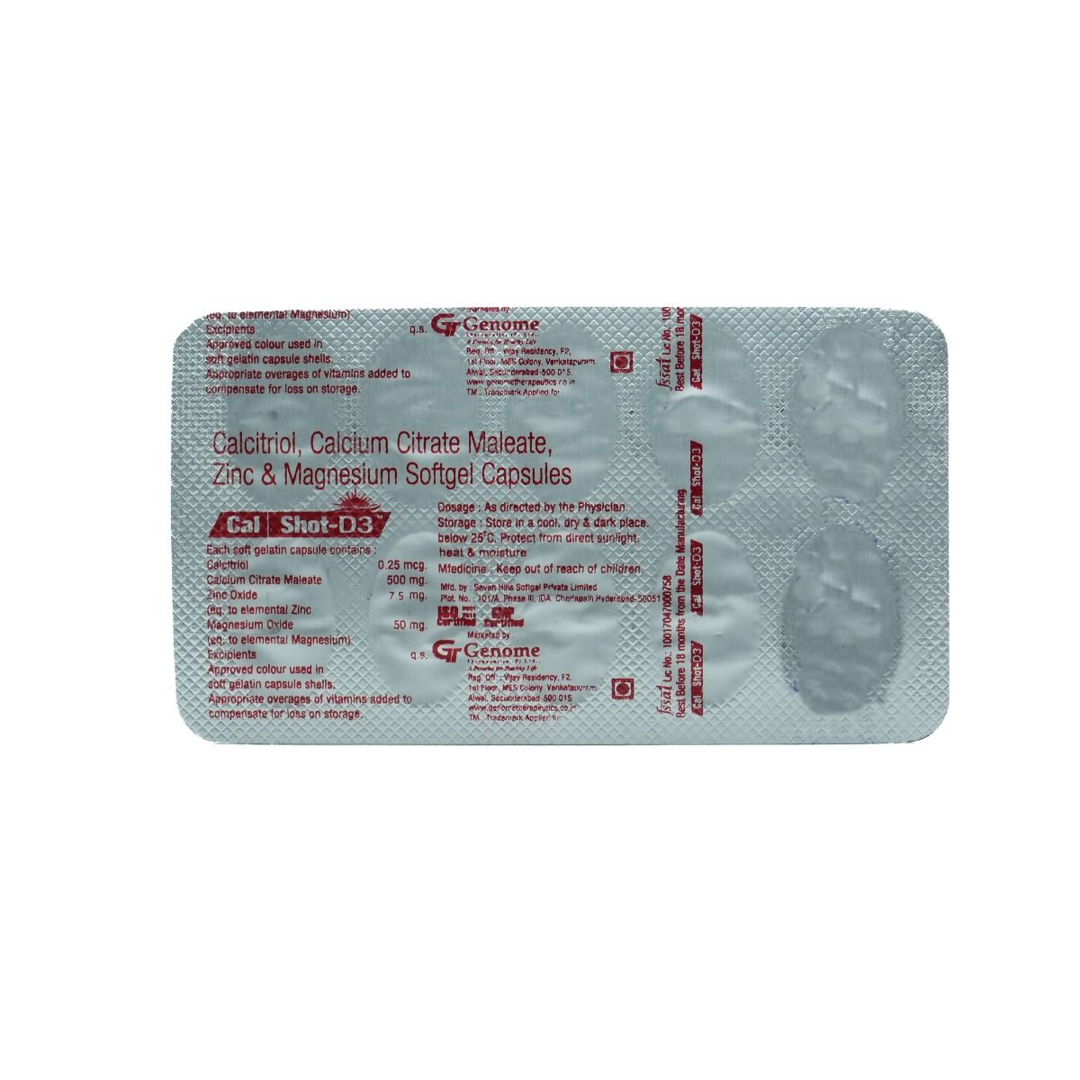 Calshot-D3 Capsule | Uses, Side Effects, Price | Apollo Pharmacy