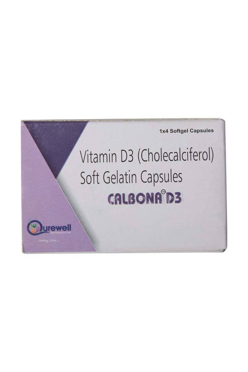 Calbona D3 Capsule 4's Price, Uses, Side Effects, Composition - Apollo ...