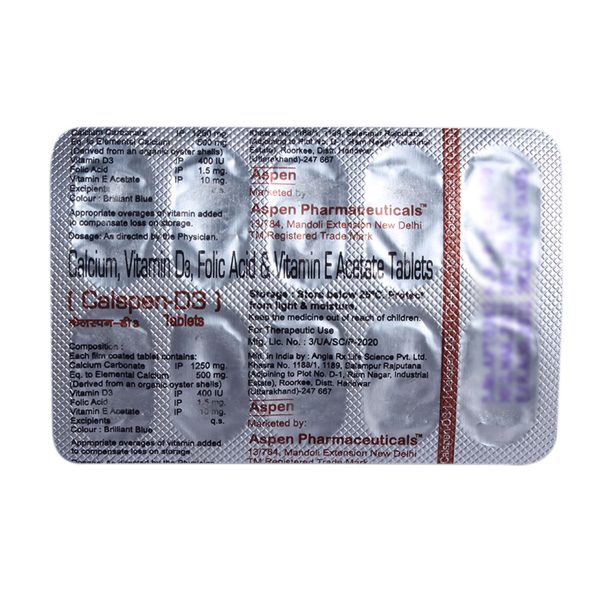 Calspen D3 Tablet 10's Price, Uses, Side Effects, Composition - Apollo ...