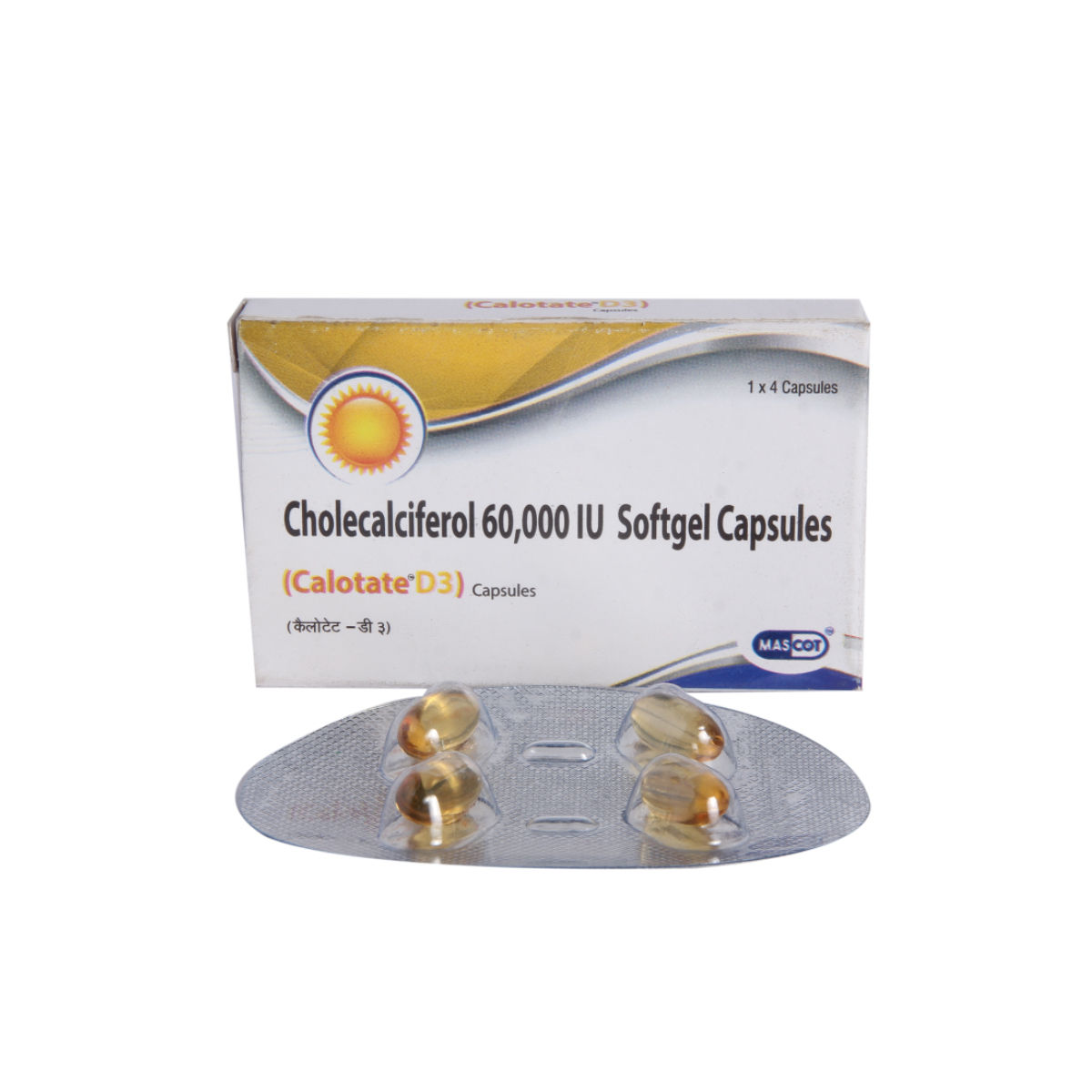 Calotate D3 Capsule 4's Price, Uses, Side Effects, Composition - Apollo ...