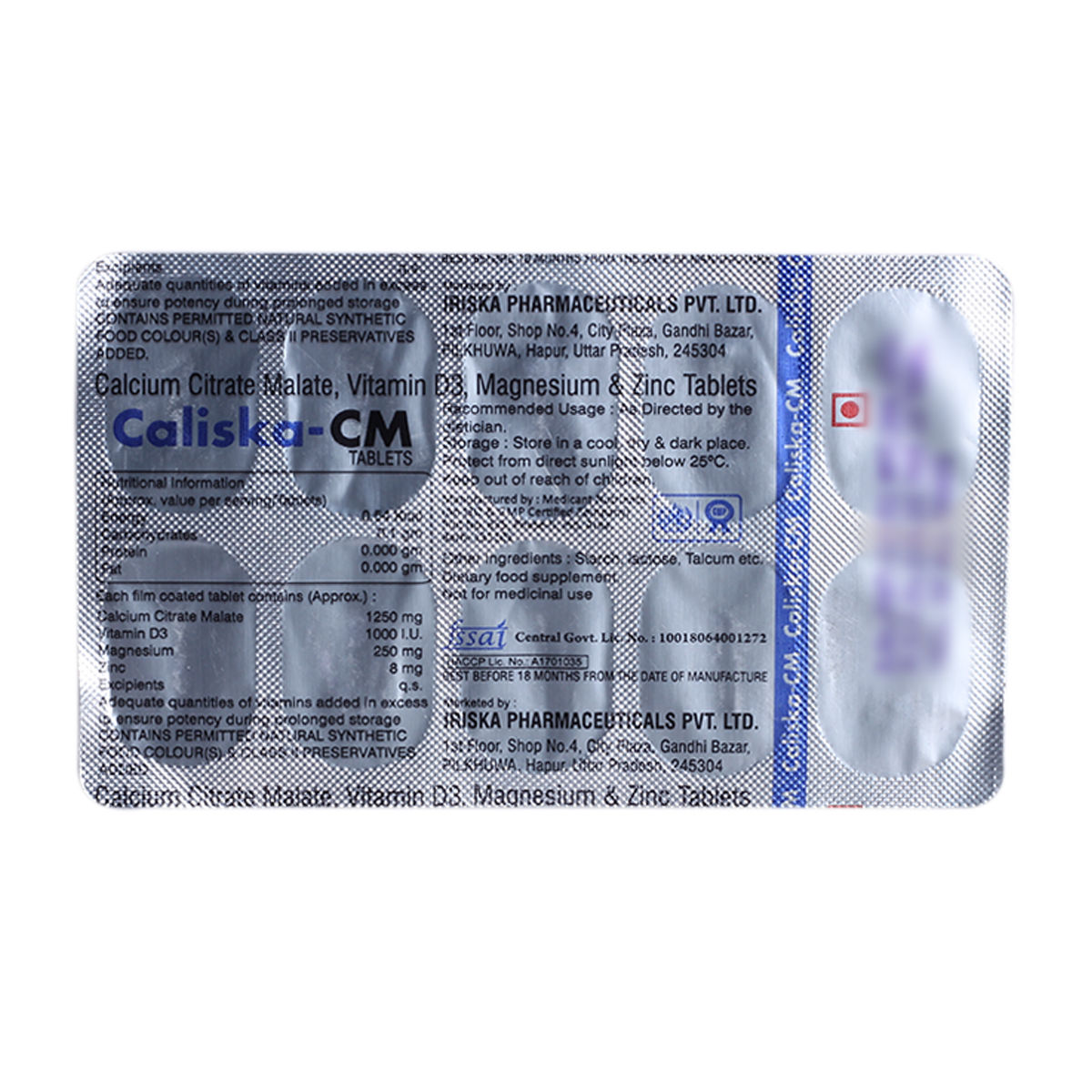 Caliska-Cm Tablet 10's Price, Uses, Side Effects, Composition - Apollo ...