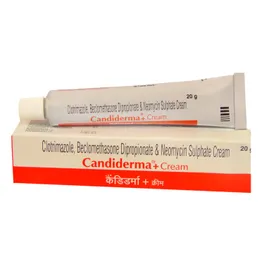 Candiderma Plus Cream | Uses, Side Effects, Price | Apollo Pharmacy