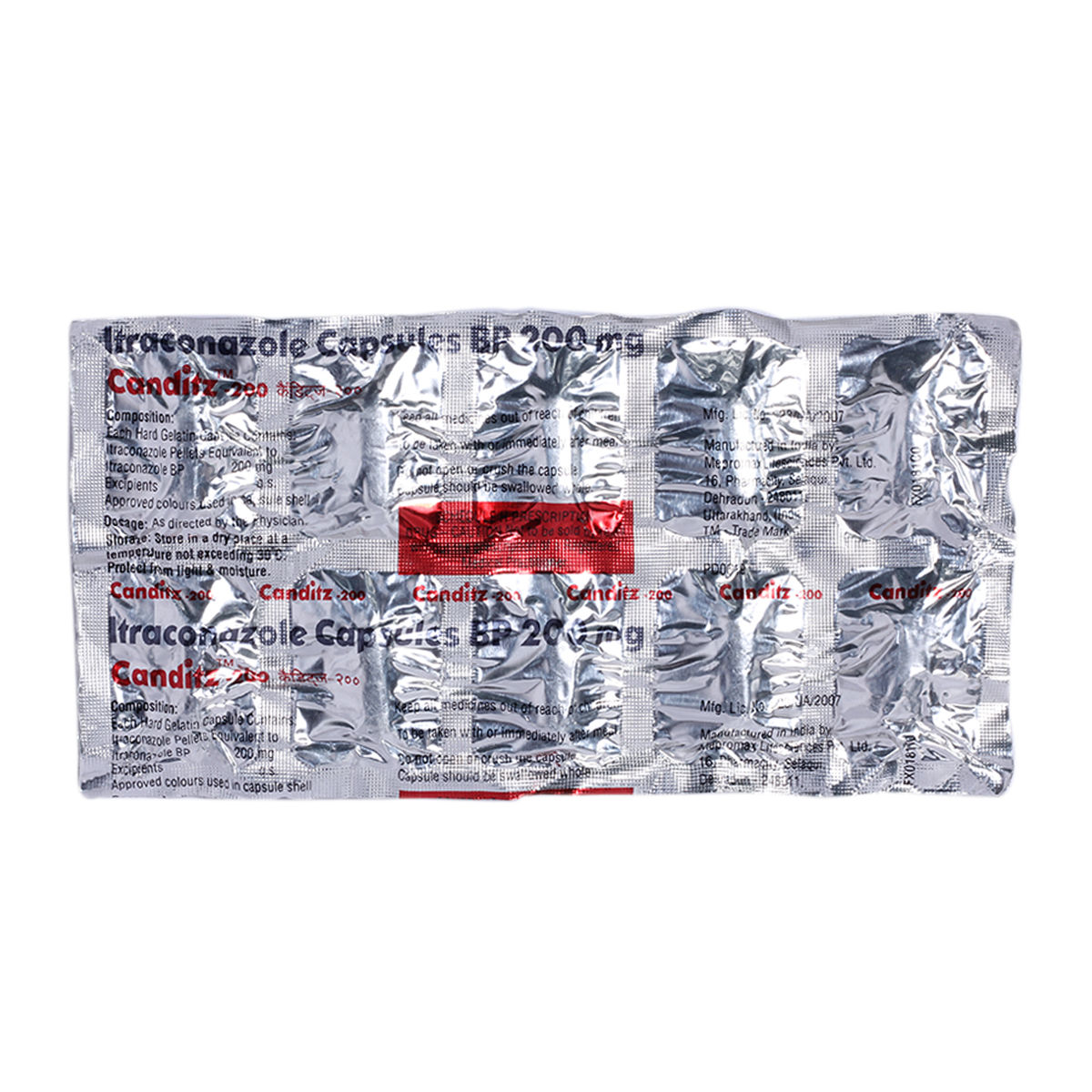 CANDITZ 200MG CAPSULE | Uses, Side Effects, Price | Apollo Pharmacy