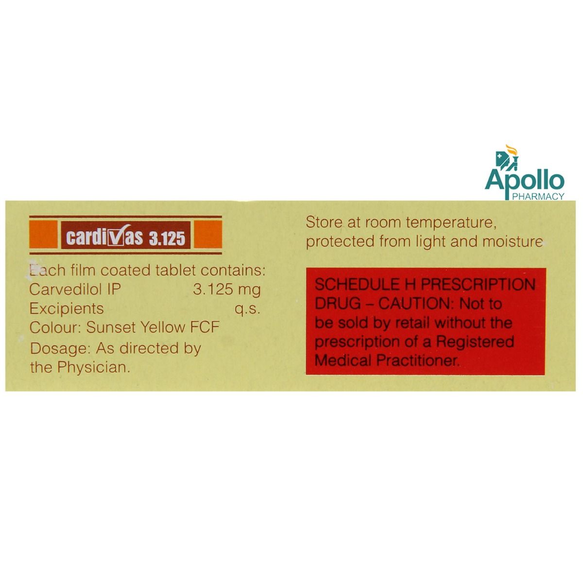 Cardivas 3.125 Tablet का उपयोग, फायदे ,साइड इफेक्ट,कीमत in Hindi ...