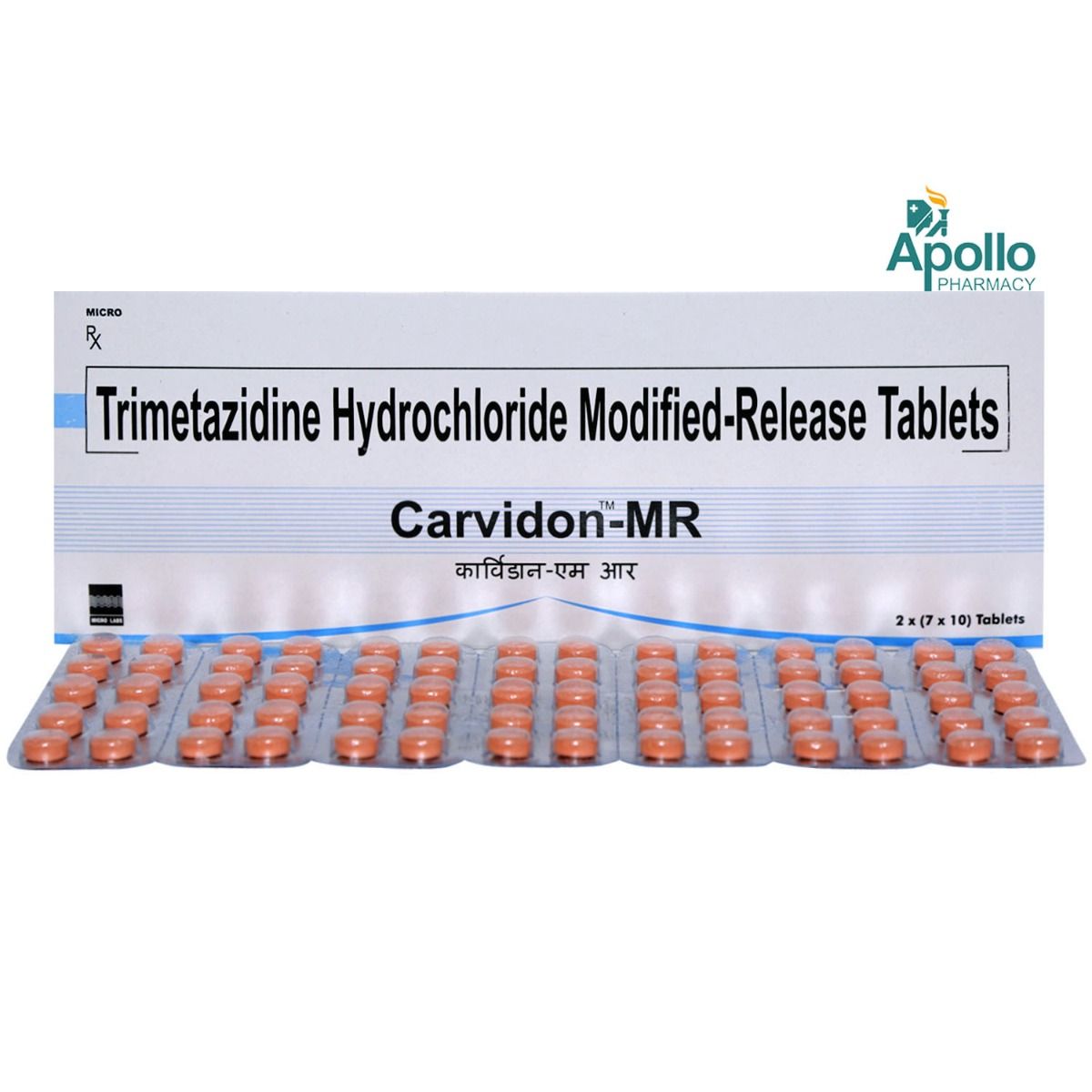 Carvidon-MR Tablet 10's Price, Uses, Side Effects, Composition - Apollo ...