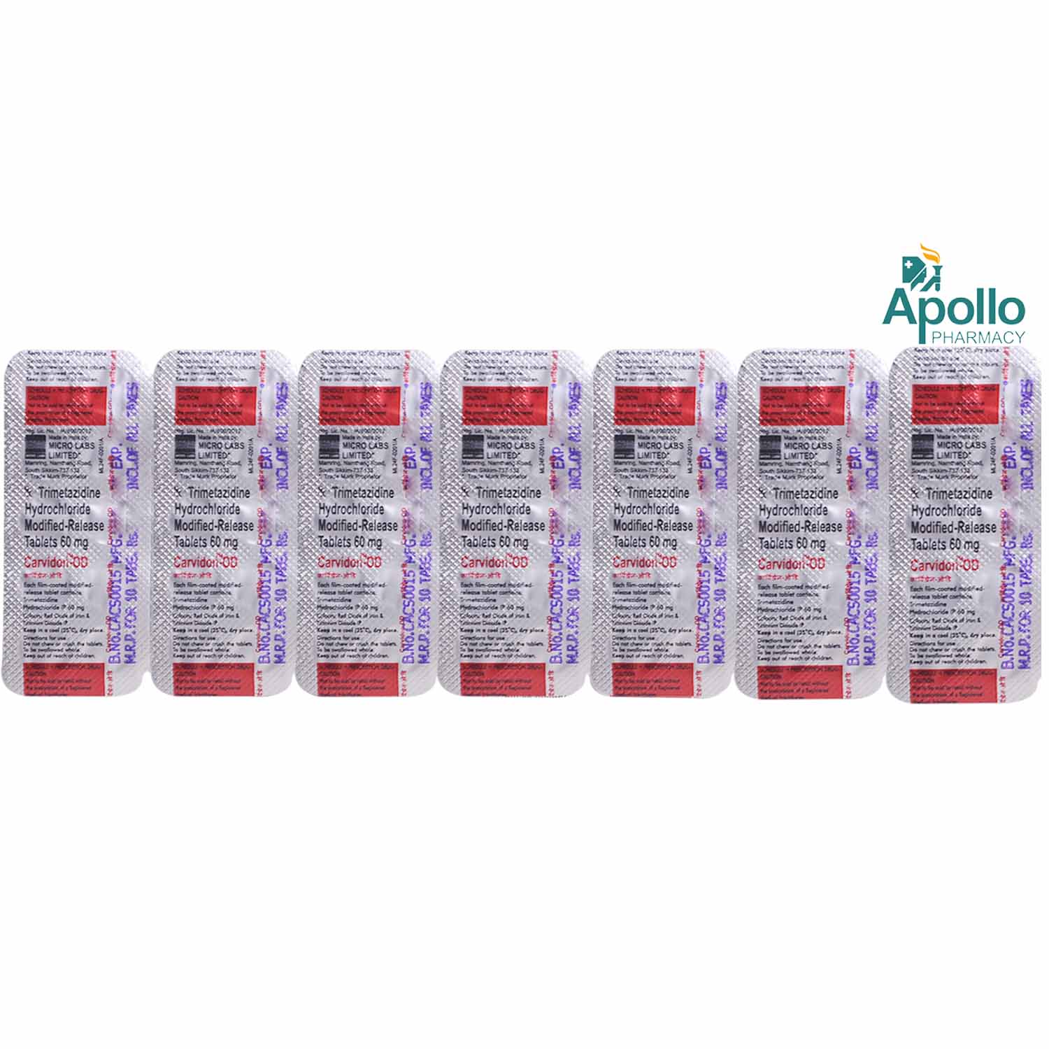 Carvidon-OD Capsule 10's Price, Uses, Side Effects, Composition ...