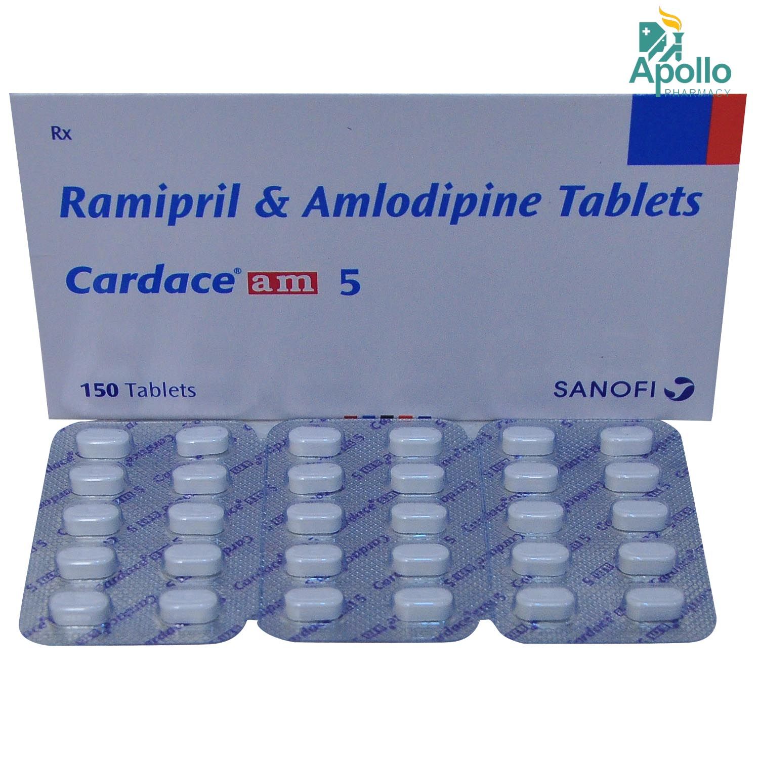 Cardace AM 5 Tablet 10's Price, Uses, Side Effects, Composition ...