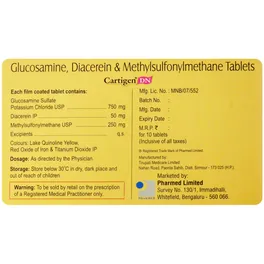Cartigen DN Tablet 10's | Uses, Side Effects, Price | Apollo Pharmacy