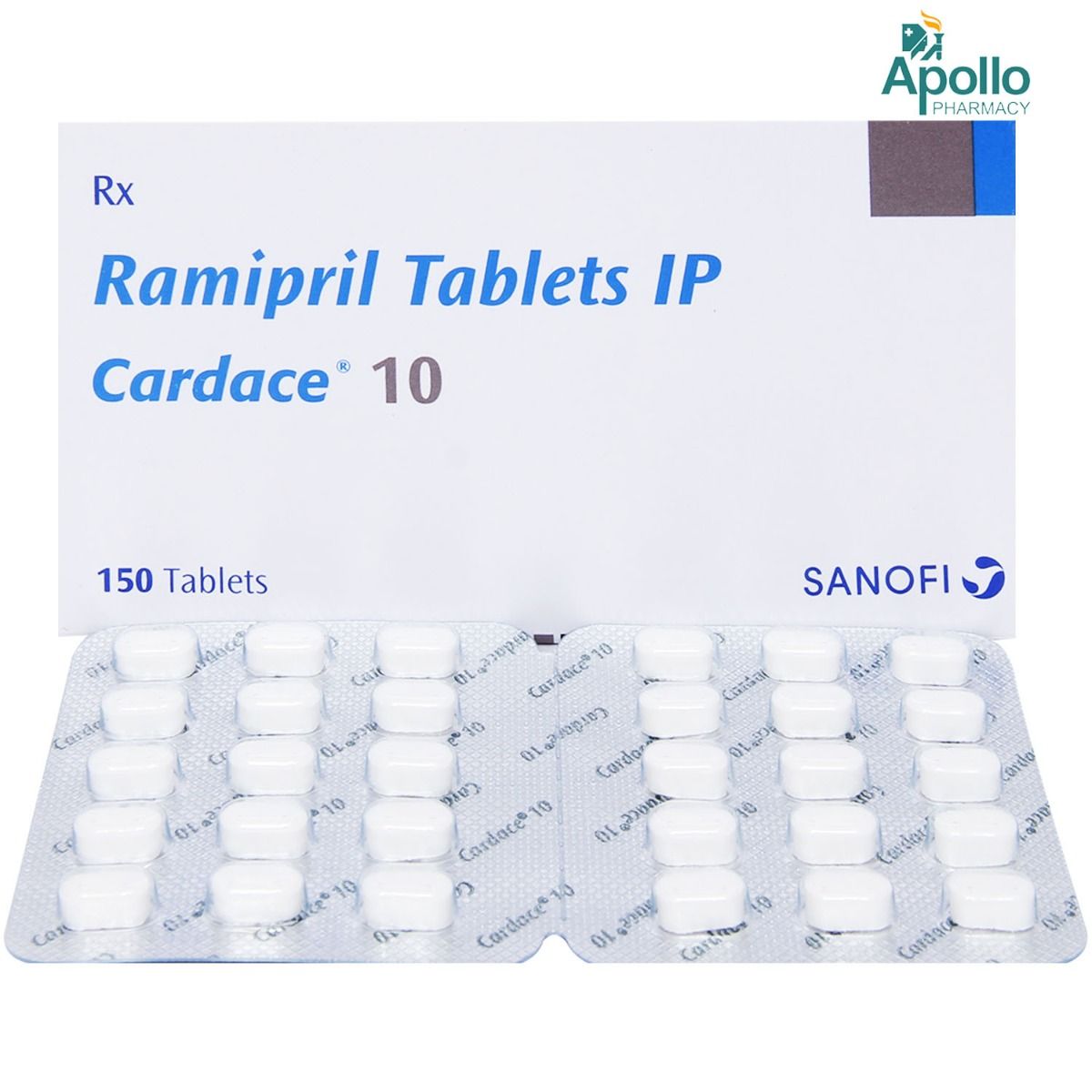 Cardace 10 Tablet 15's Price, Uses, Side Effects, Composition - Apollo ...