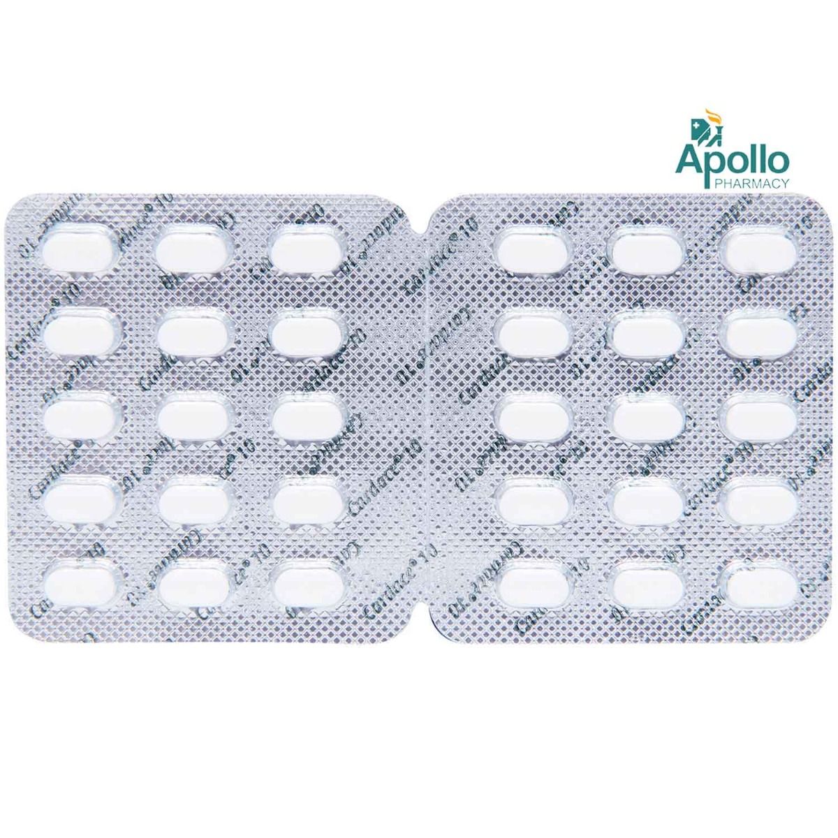Cardace 10 Tablet 15's Price, Uses, Side Effects, Composition - Apollo ...