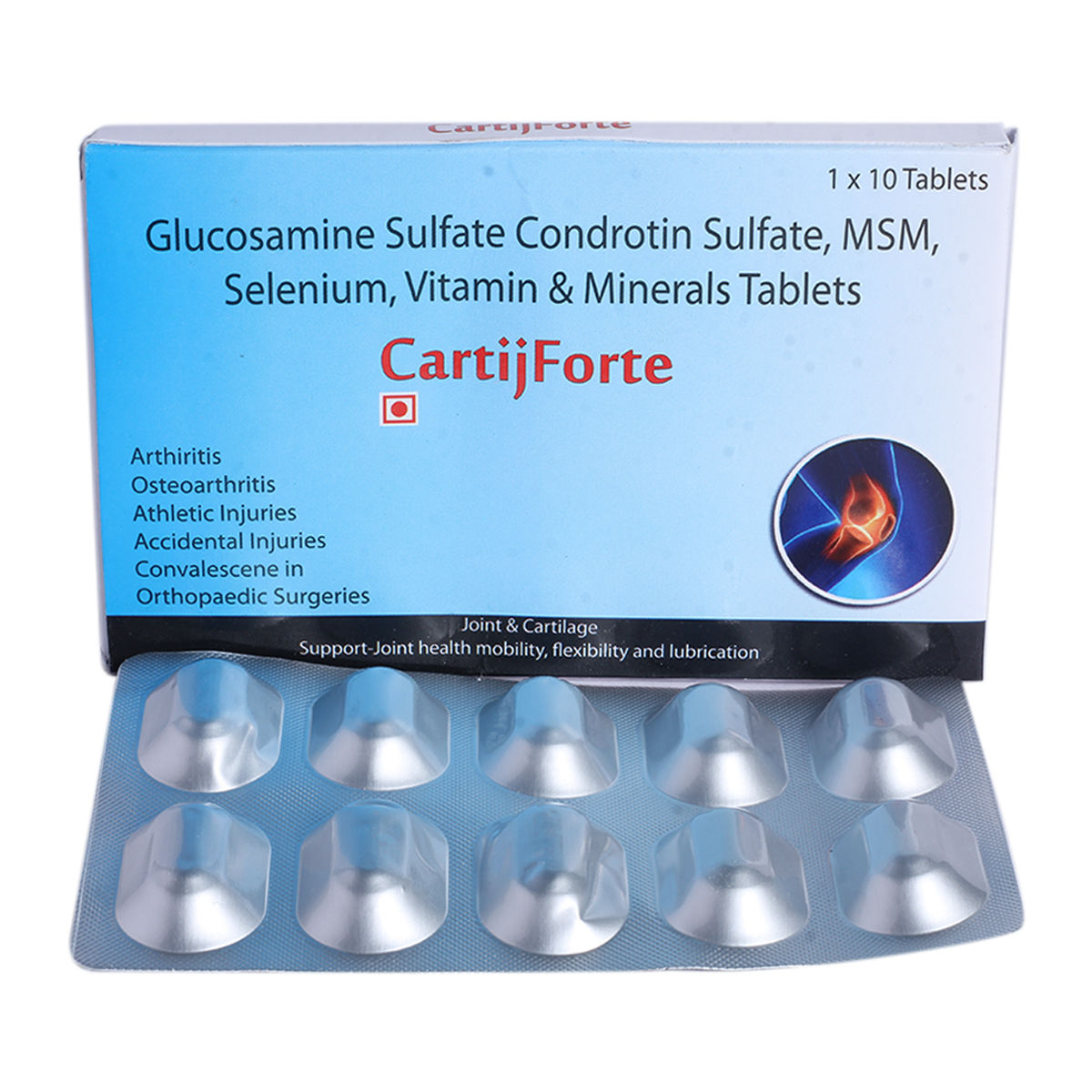 Cartig Forte Tablet 10's Price, Uses, Side Effects, Composition ...