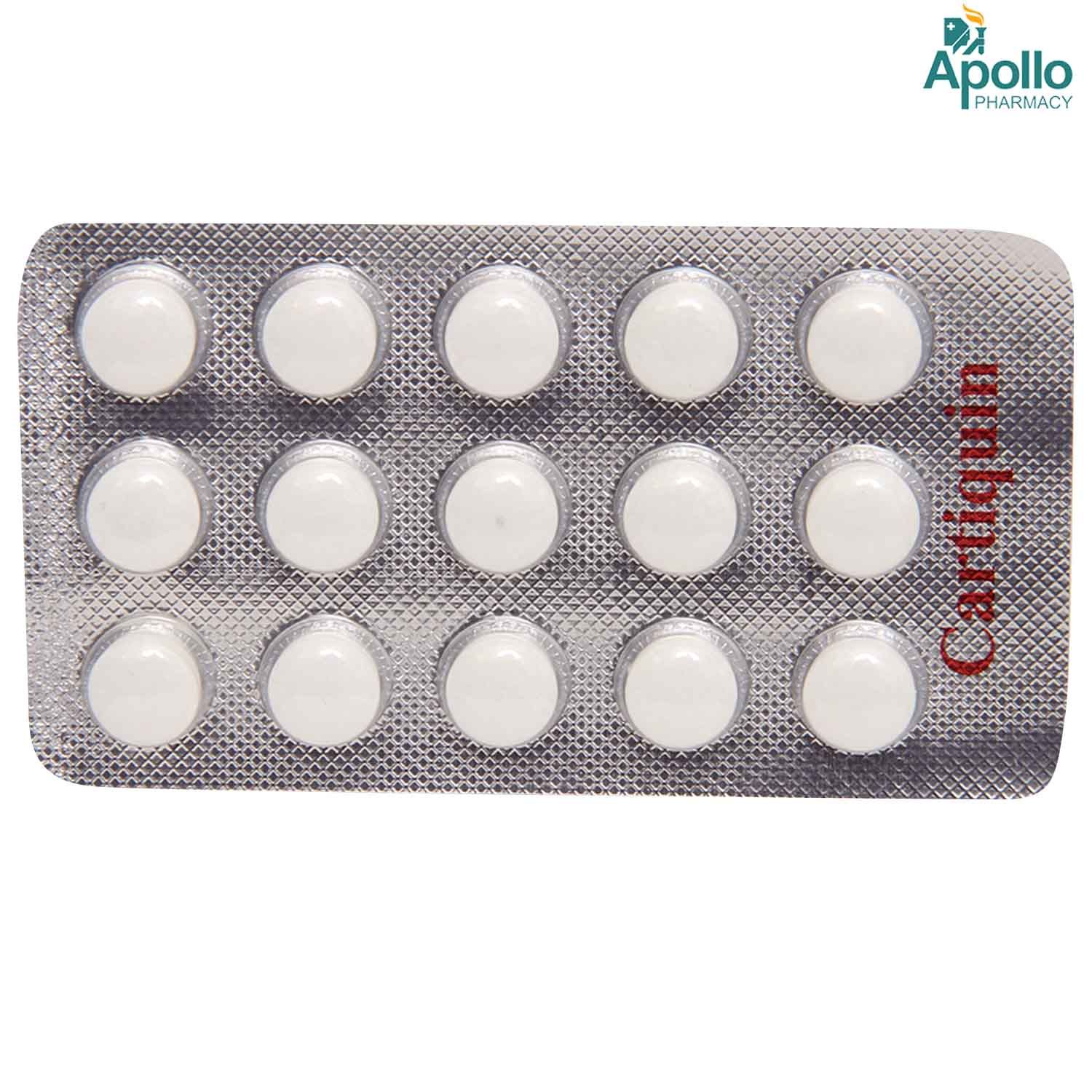 Cartiquin 200 mg Tablet 15's Price, Uses, Side Effects, Composition ...