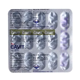 Cavit-500 Tablet | Uses, Side Effects, Price | Apollo Pharmacy