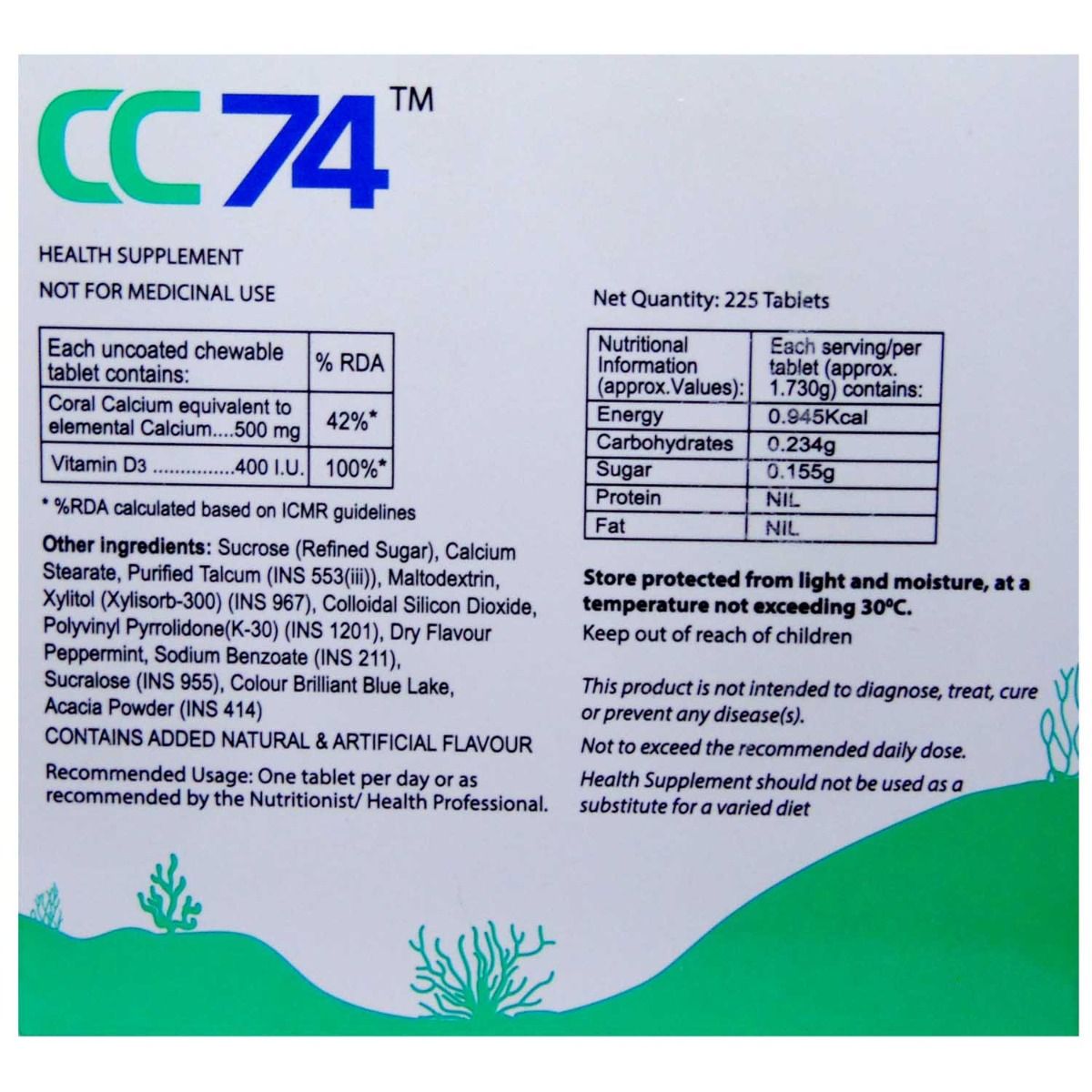 CC 74 CT Tablet 10's Price, Uses, Side Effects, Composition - Apollo ...