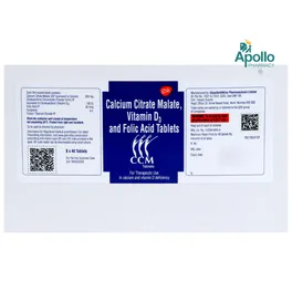 CCM Tablet | Uses, Side Effects, Price | Apollo Pharmacy