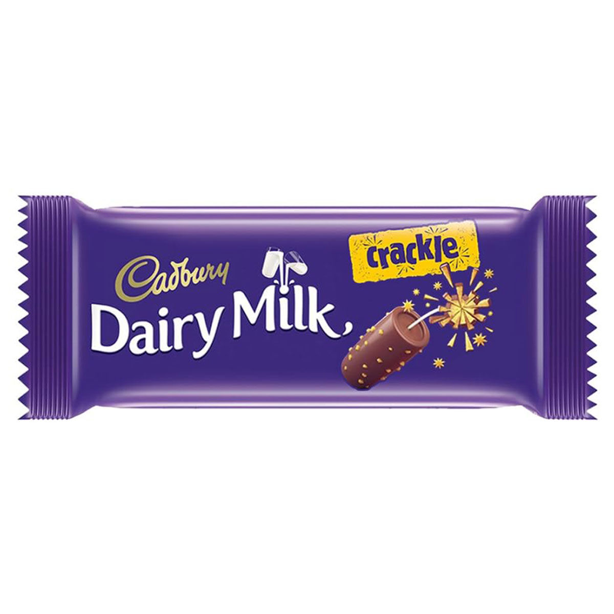 Buy Cadbury Dairy Milk Crackle Chocolate Bar, 36 gm | 19 Minutes ...