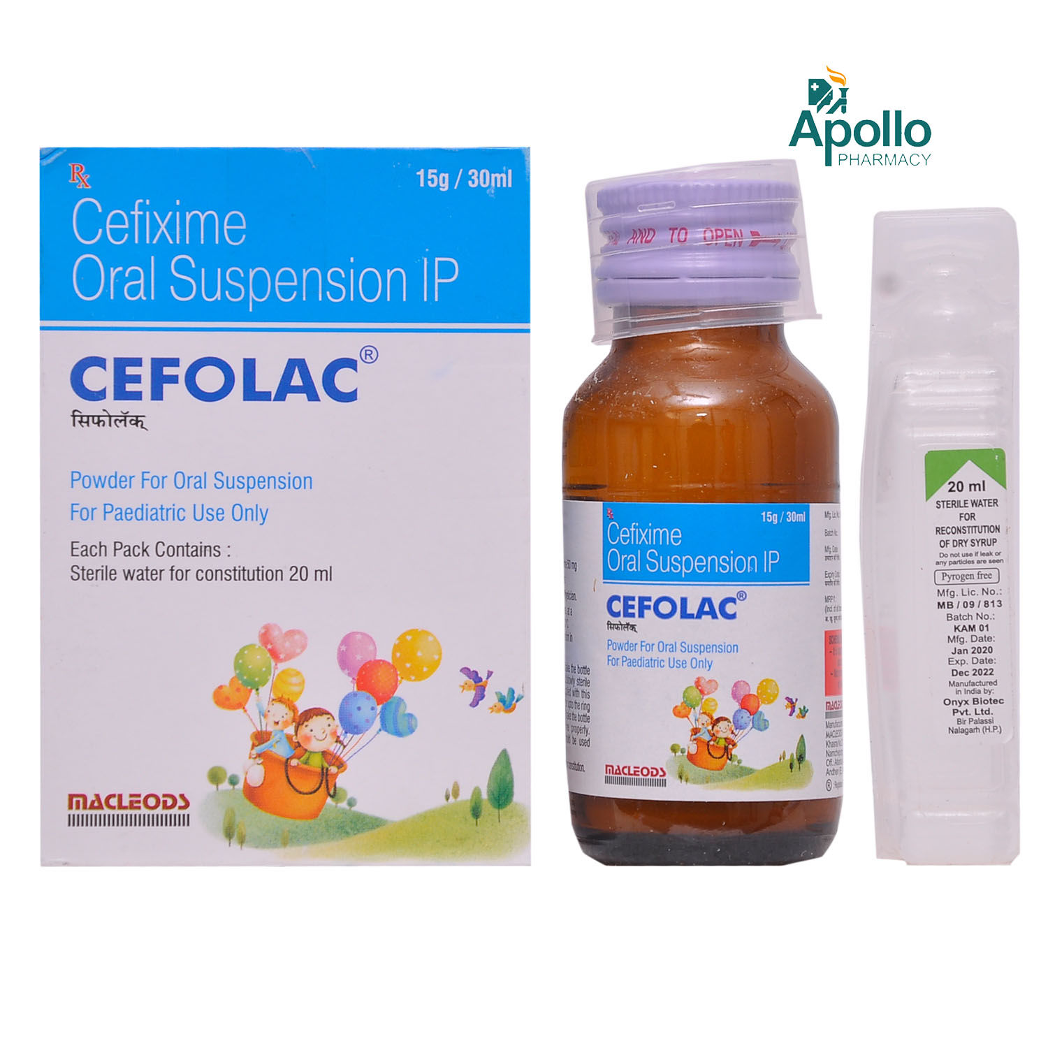 Cefolac Oral Suspension 30 ml Price, Uses, Side Effects, Composition ...