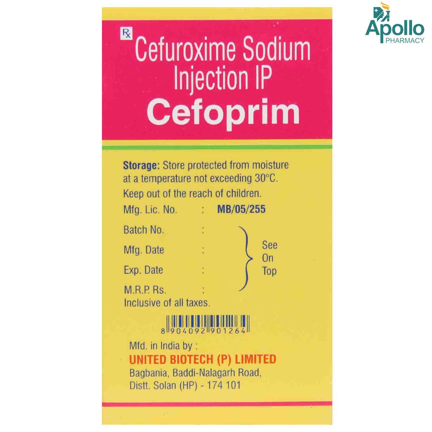 CEFOPRIM VAIL INJECTION 1.5GM Price, Uses, Side Effects, Composition ...