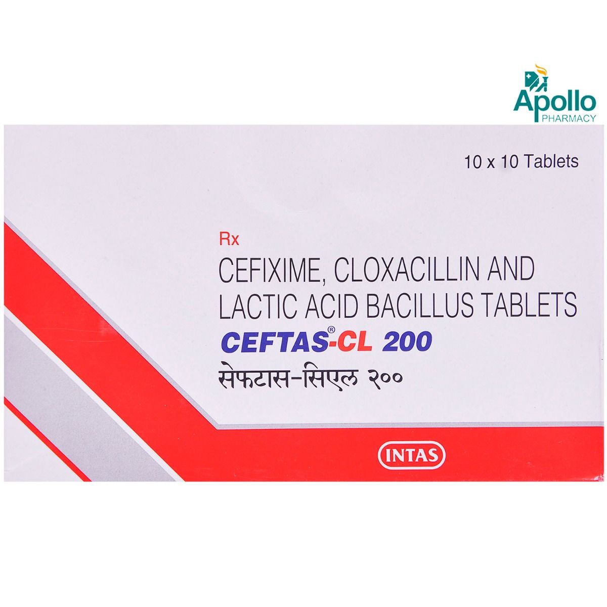 Ceftas-CL 200 Tablet | Uses, Side Effects, Price | Apollo Pharmacy