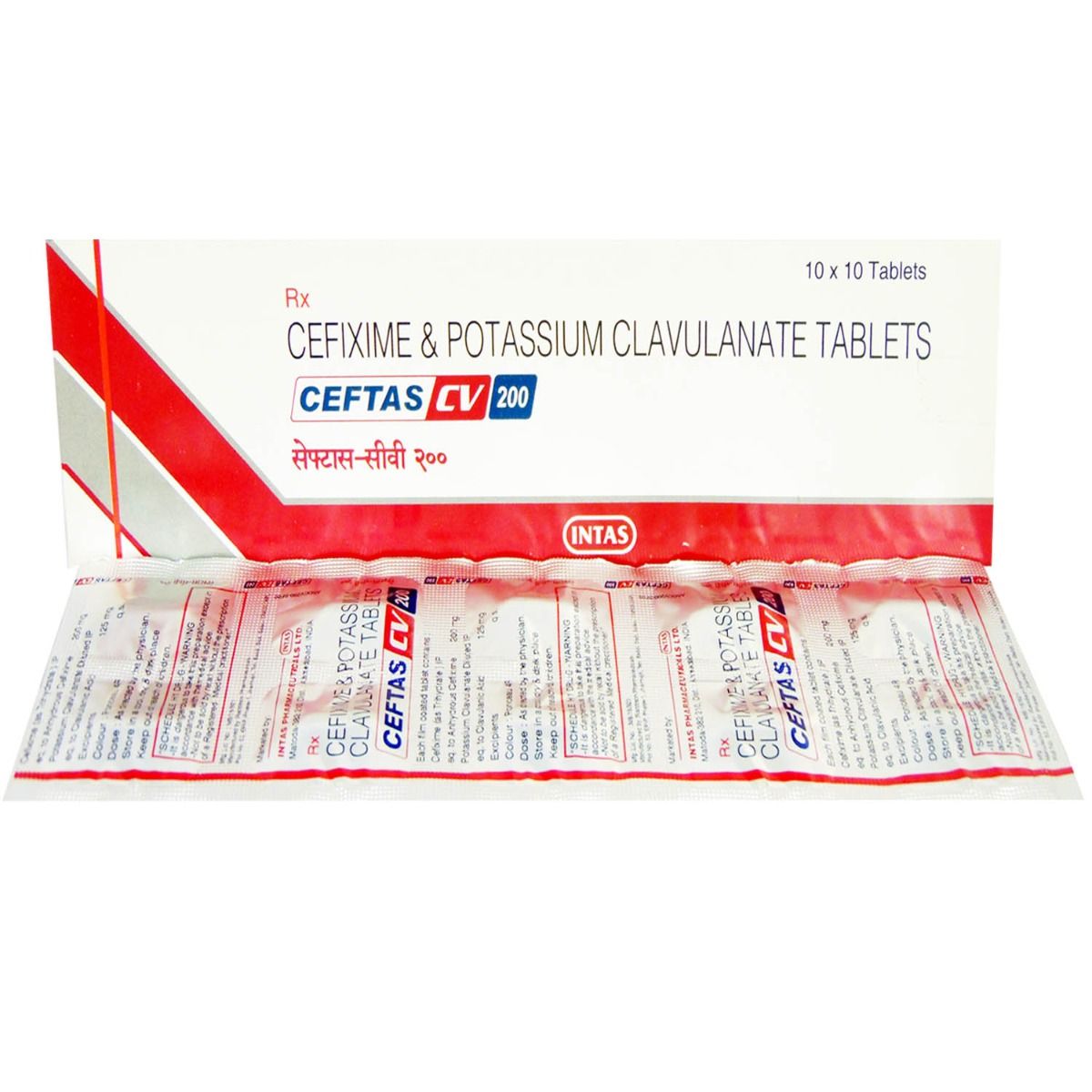Ceftas CV 200 Tablet | Uses, Side Effects, Price | Apollo Pharmacy
