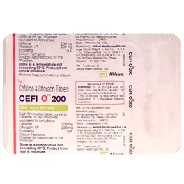 Cefi O 200 Tablet | Uses, Side Effects, Price | Apollo Pharmacy