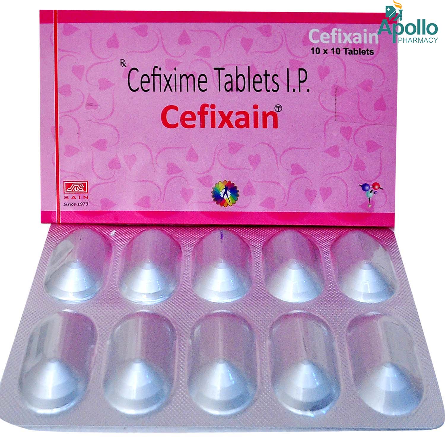 Cefixain 200 mg Tablet 10's Price, Uses, Side Effects, Composition ...