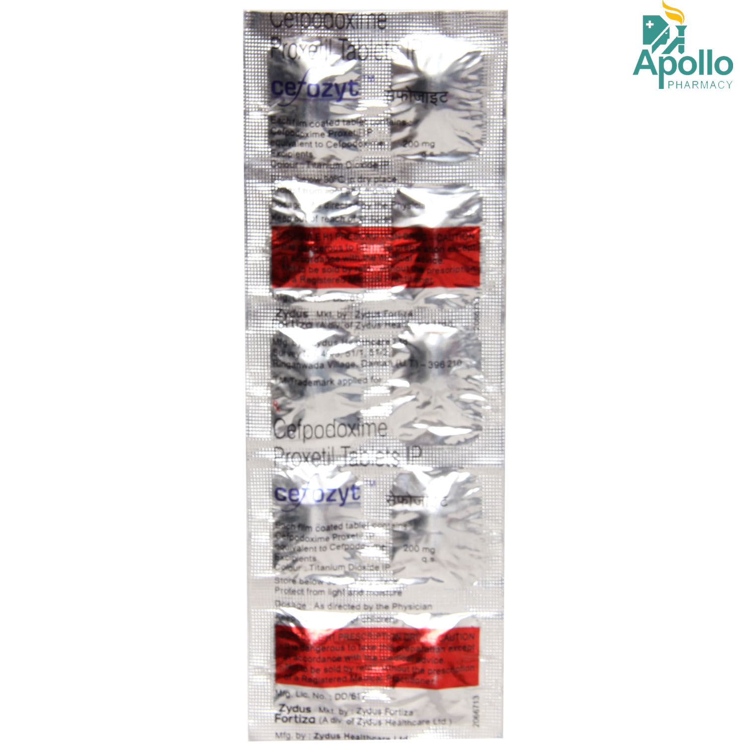 Cefozyt Tablet | Uses, Side Effects, Price | Apollo Pharmacy