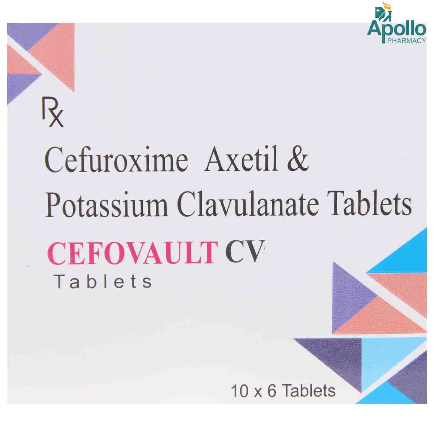 Cefovault CV Tablet | Uses, Side Effects, Price | Apollo Pharmacy