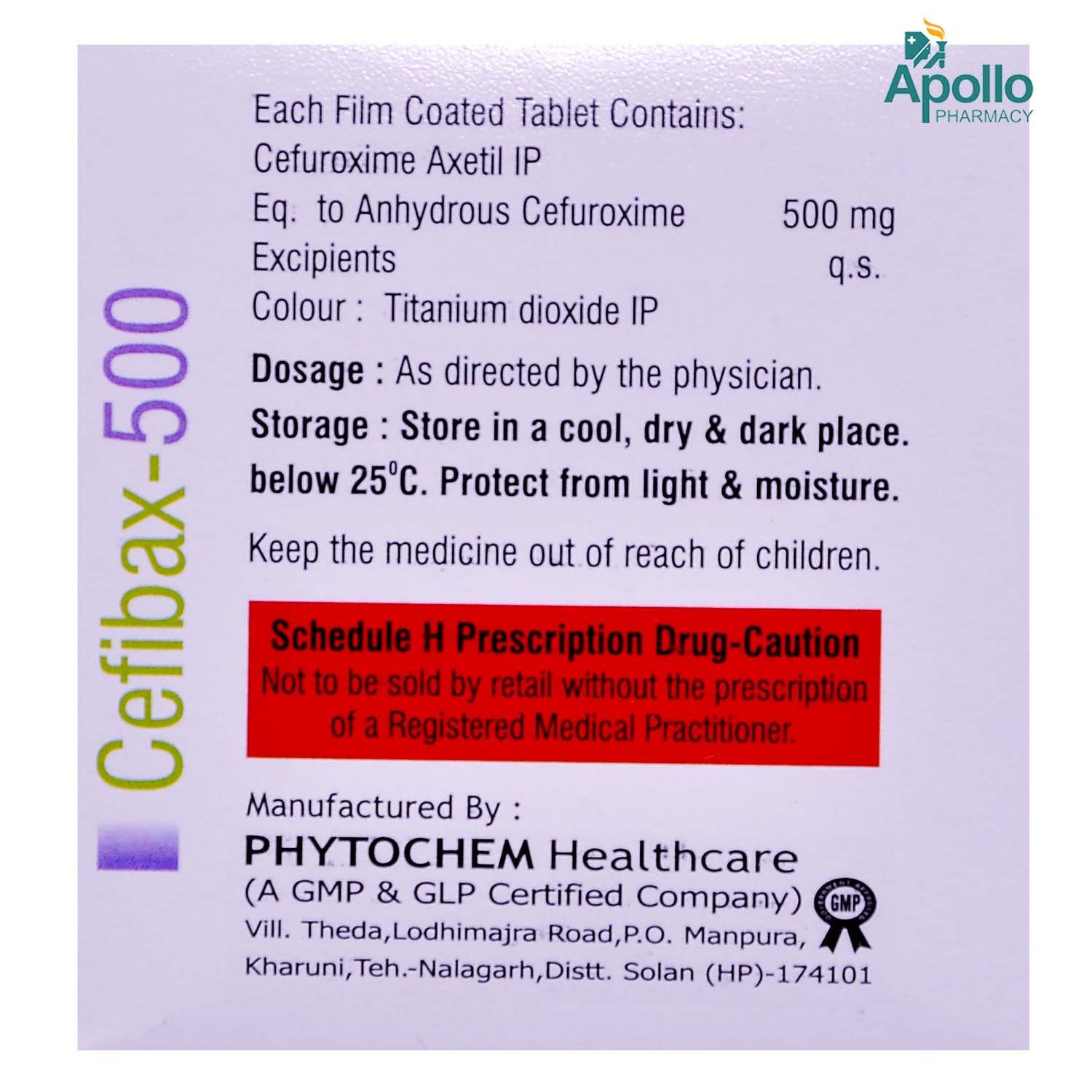 Cefibax-500mg Tablet 10s Price, Uses, Side Effects, Composition ...