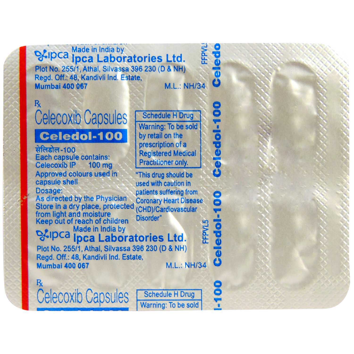 CELEDOL 100MG CAPSULE Price, Uses, Side Effects, Composition - Apollo ...