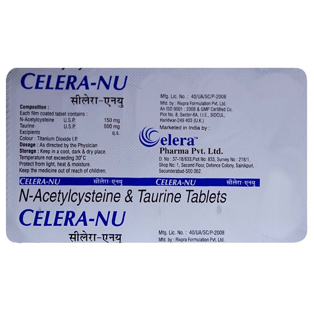 Celera-NU Tablet | Uses, Side Effects, Price | Apollo Pharmacy