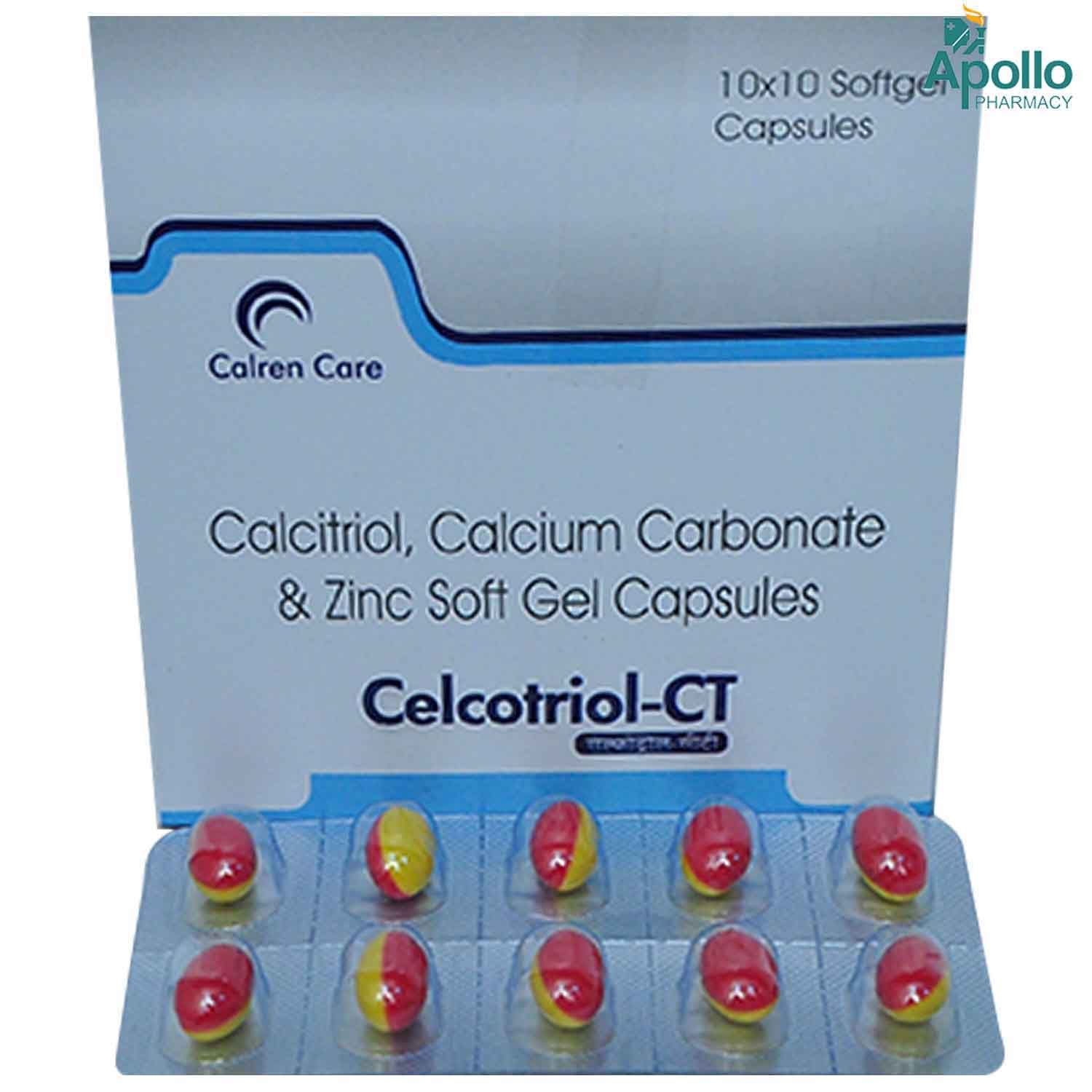 Celcotriol CT Tablet 10's Price, Uses, Side Effects, Composition ...