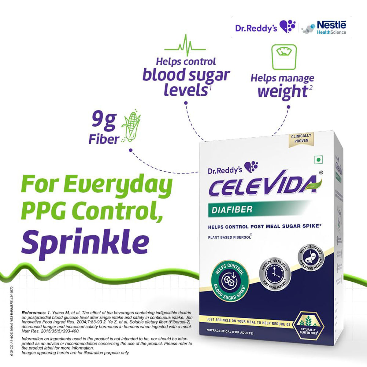 Buy Celevida Diafiber for Adults Powder, 12gm x 30 Sachets | 19 Minutes ...