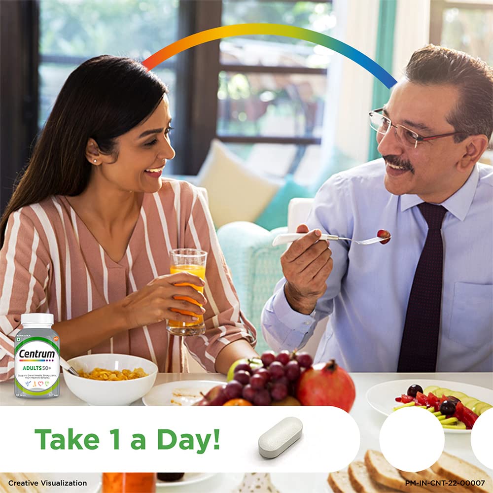 Buy Centrum Adults 50+ Multivitamin, 30 Tablets | 19 Minutes Delivery ...