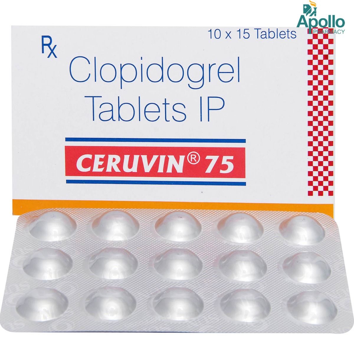 Ceruvin 75 Tablet 15's Price, Uses, Side Effects, Composition - Apollo ...