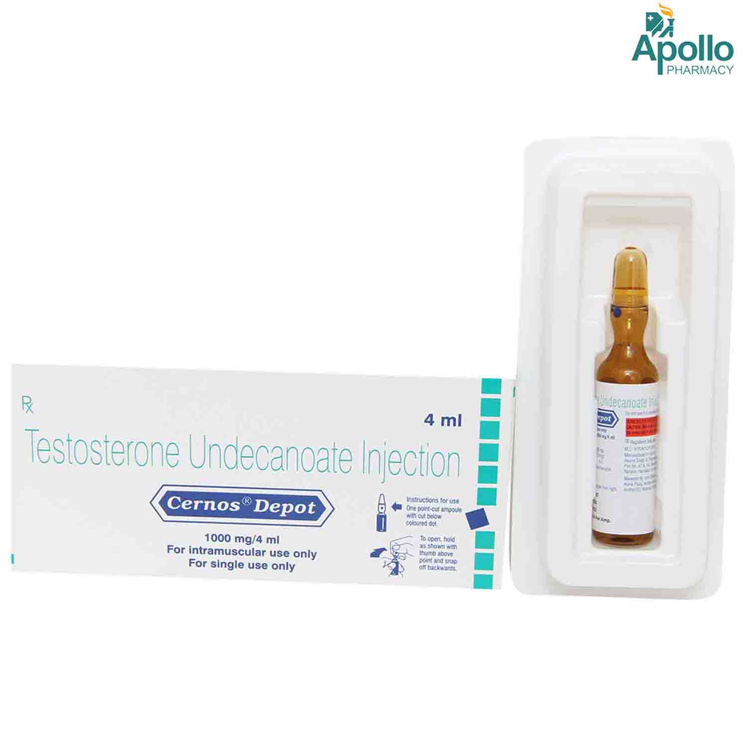 Cernos Depot Injection 4 ml Price, Uses, Side Effects, Composition ...