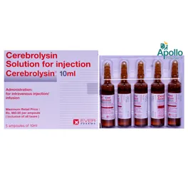 Cerebrolysin Injection | Uses, Side Effects, Price | Apollo Pharmacy