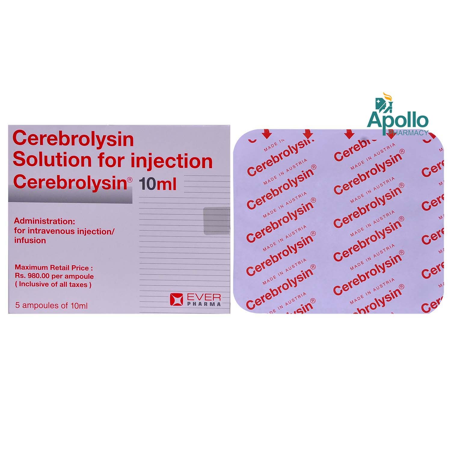 Cerebrolysin Injection | Uses, Side Effects, Price | Apollo Pharmacy