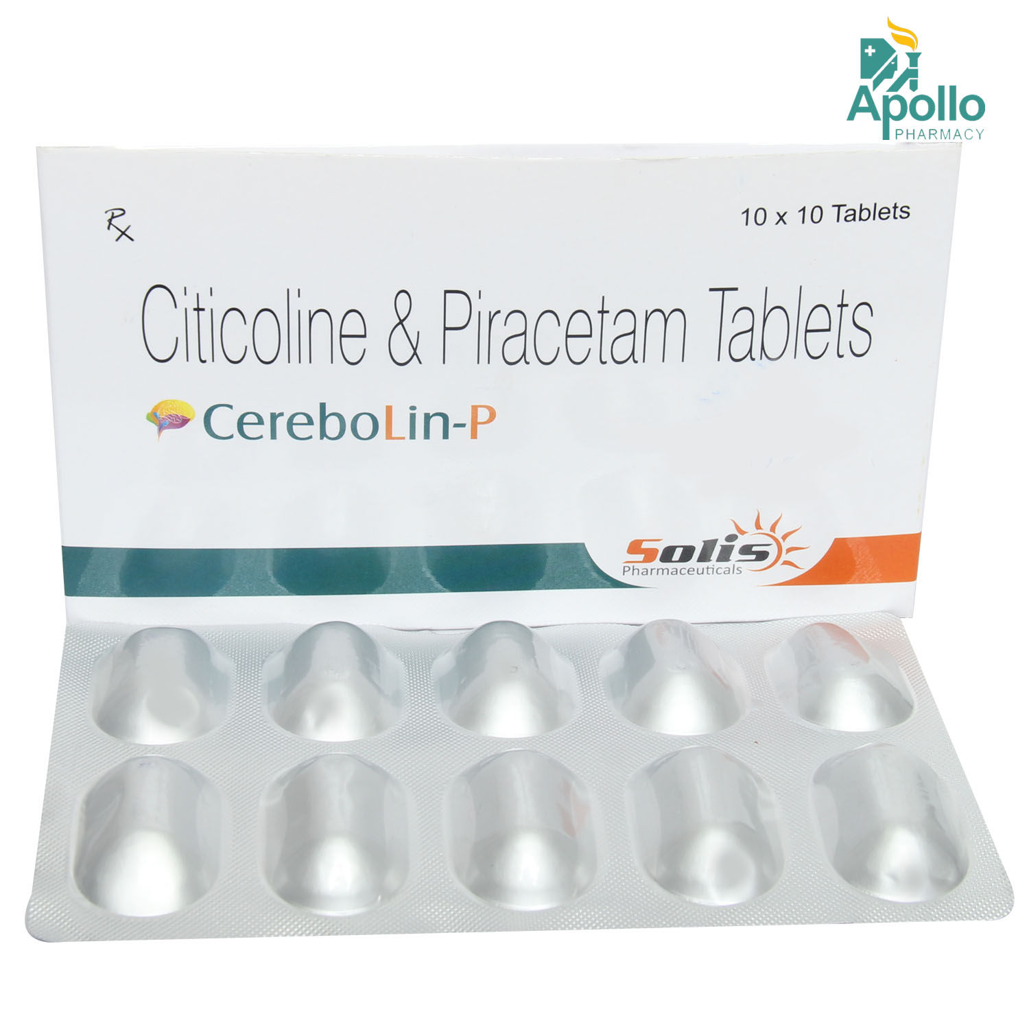 Cerebolin-P Tablet 10's Price, Uses, Side Effects, Composition - Apollo ...